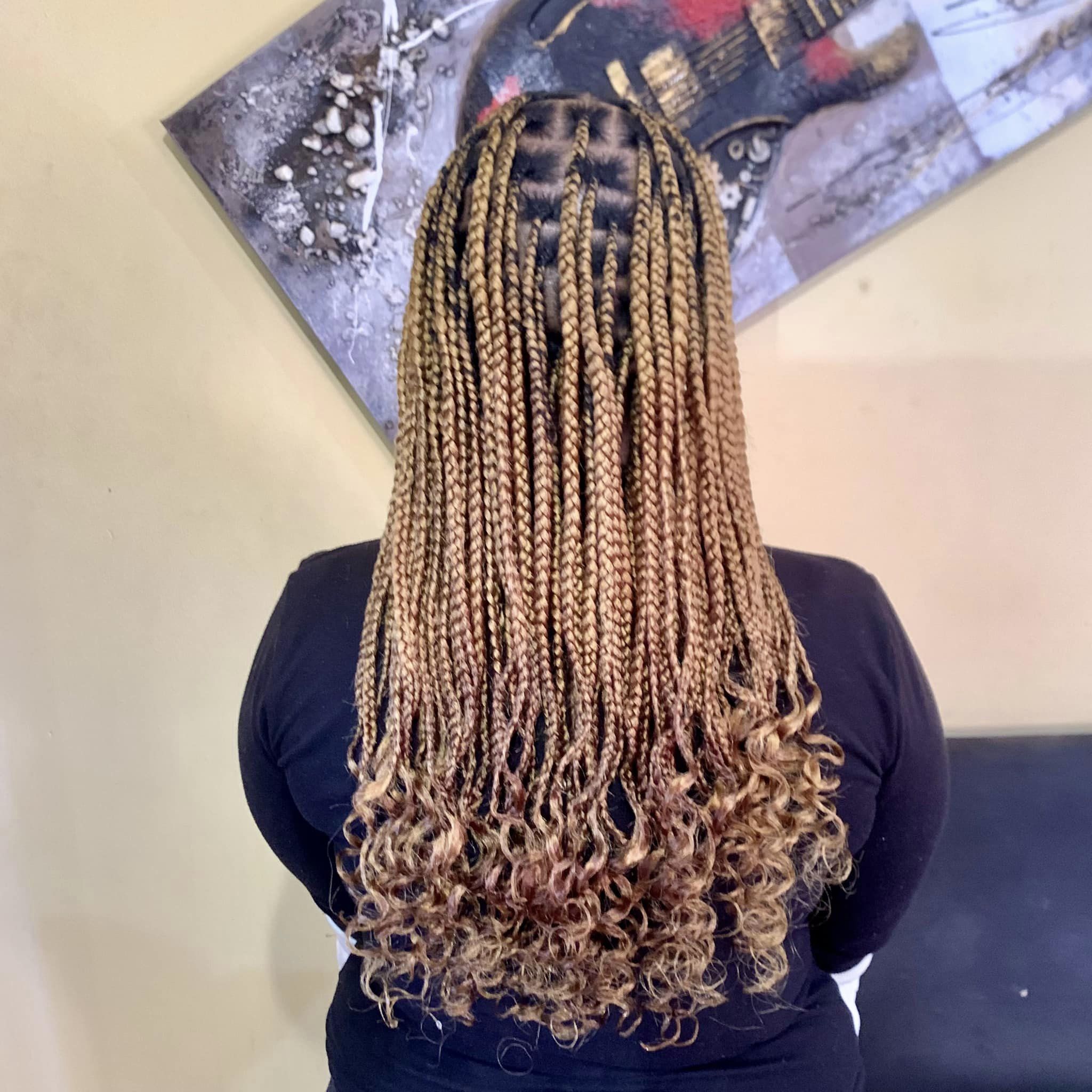 12 Knotless Braids Hairstyle ideas - First Hairstyle