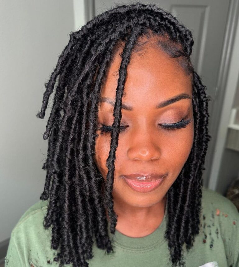 10 Locs Braids Ideas for Women - First Hairstyle