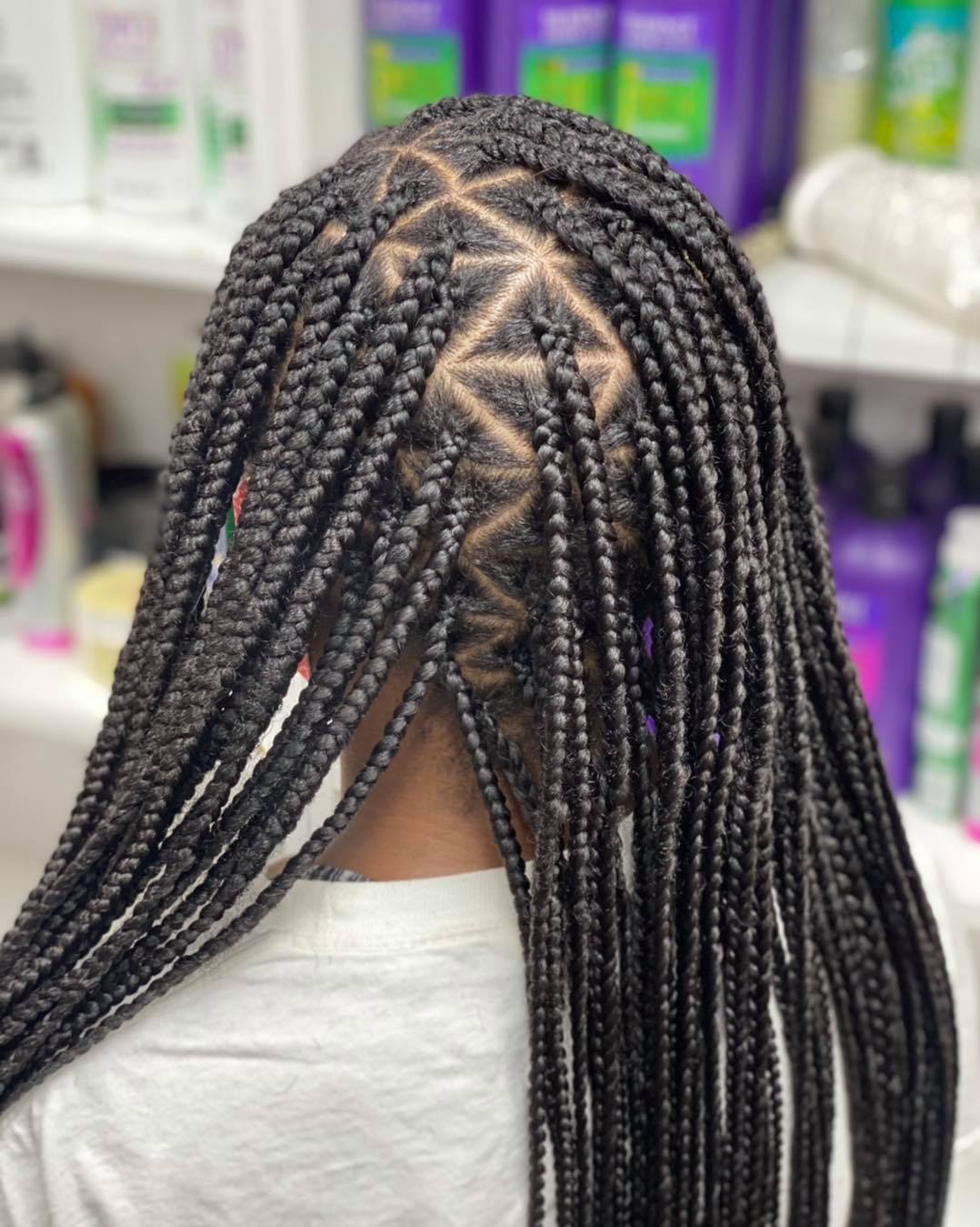 12 Knotless Braids Hairstyle ideas - First Hairstyle