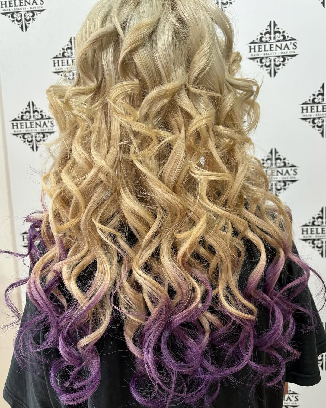 12 Fancy Dip-Dye Hair Color Ideas