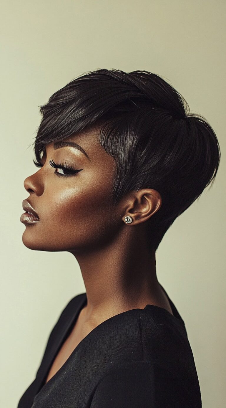 10 Trendy Pixie Hairstyles for Black Women - First Hairstyle