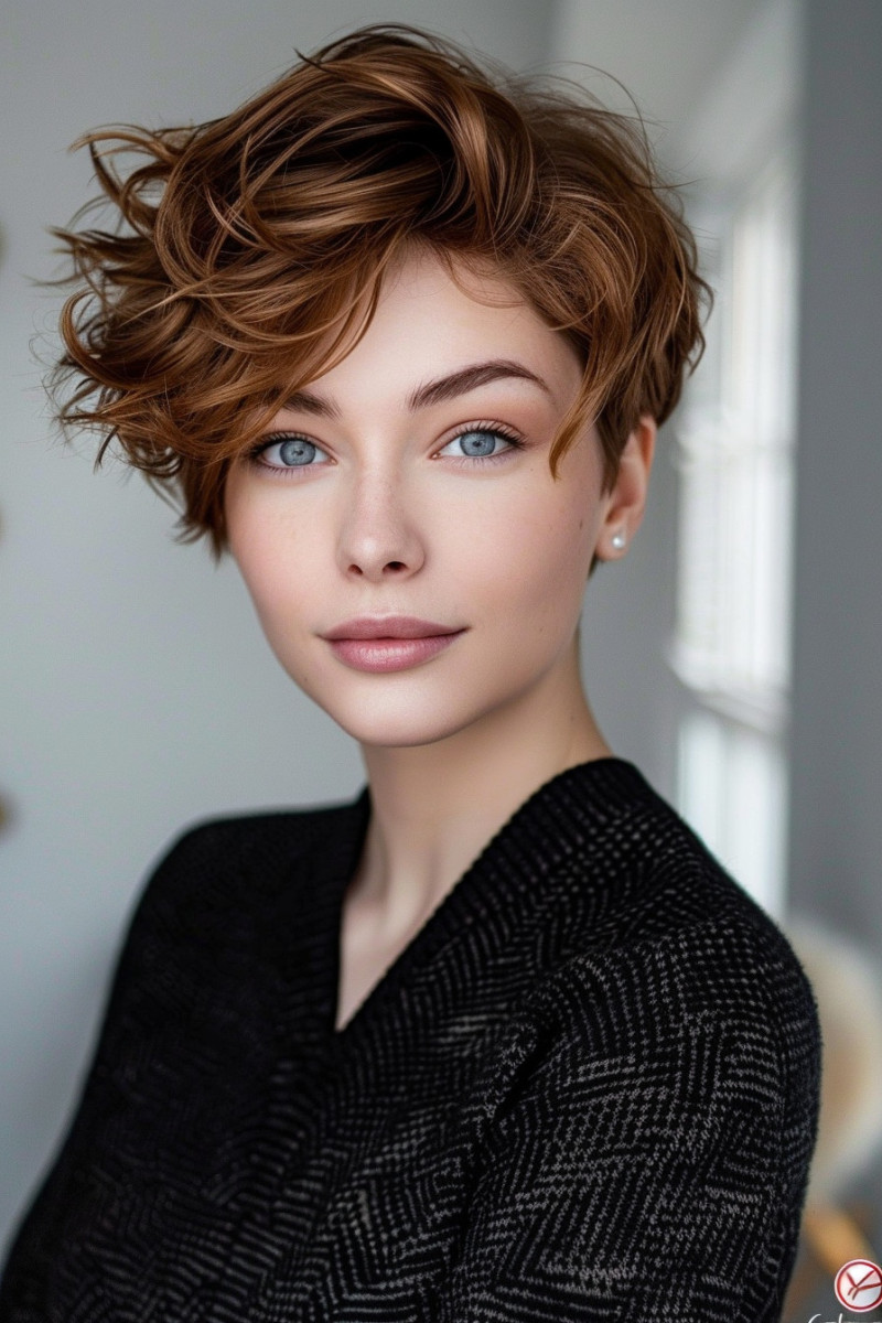 10 Short Flippy Hairstyles for Trendy Texture - First Hairstyle